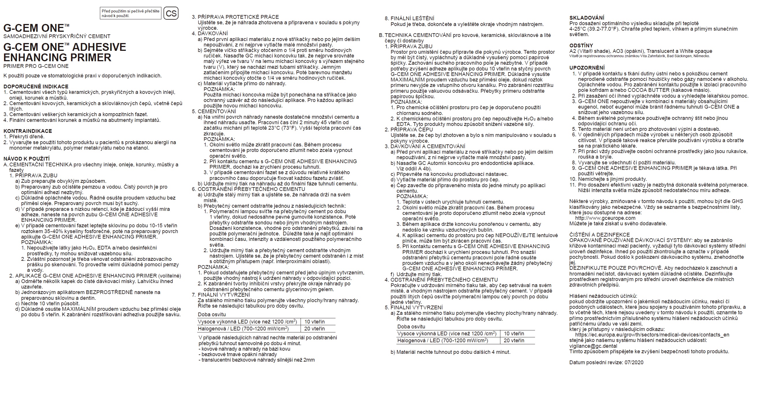 G-CEM ONE System Kit | HUFA